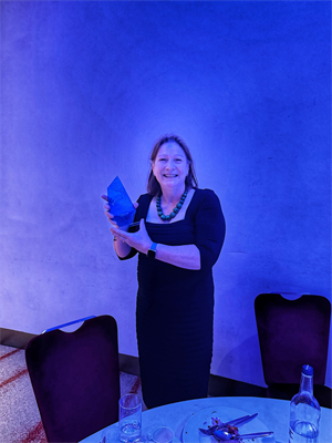 Francesca Lagerberg galardonada como Personalidad del Año